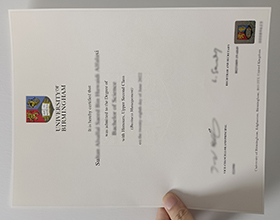 Best site to buy fake University of Birmingham diploma in UK - replicatediploma.com