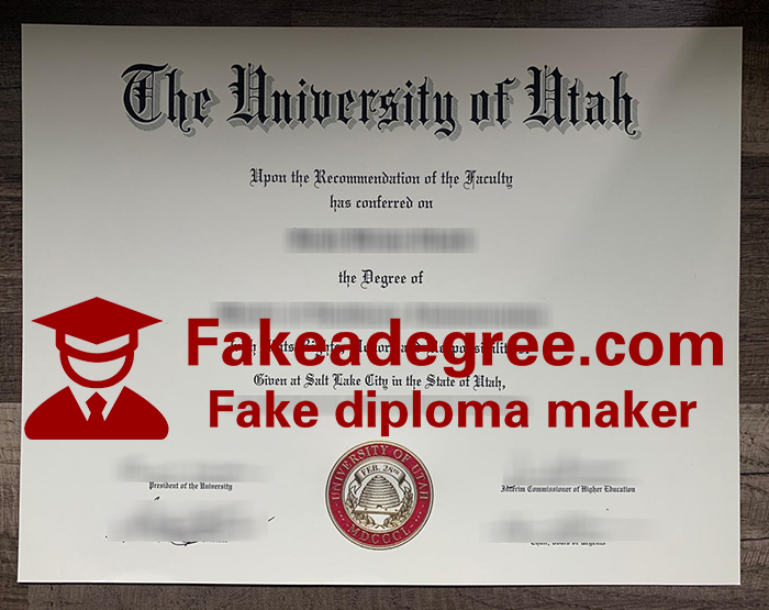 Order fake University of Utah diploma, buy fake UofU degree certificate ...