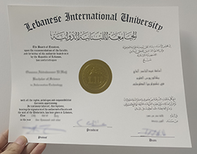 Buy Lebanese International University diploma, order LIU degree ...