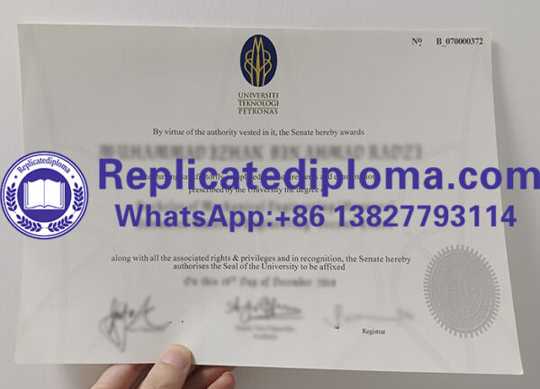 How much to buy Universiti Teknologi Petronas diploma in Malaysia ... How much to buy Universiti Teknologi Petronas diploma in Malaysia ...