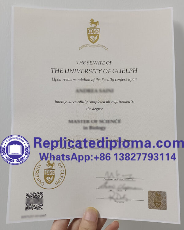 Best way to buy University of Guelph diploma in Canada ...