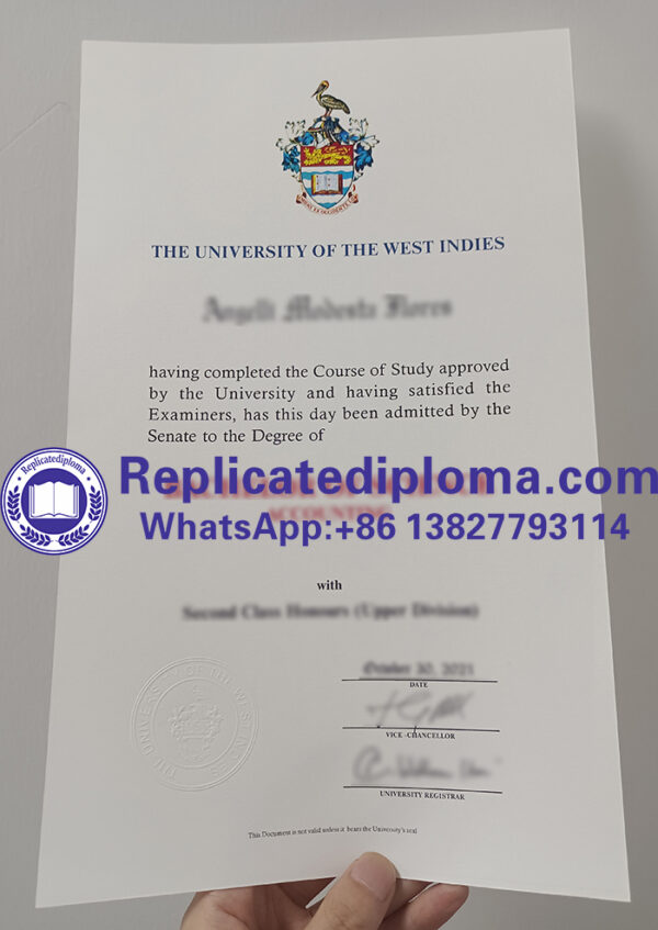 Best Manufacturer to buy University of the West Indies diploma online ...