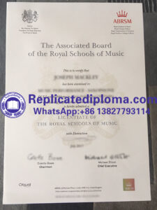 ABRSM diploma HD sample, buy Associated Board of the Royal Schools of ...