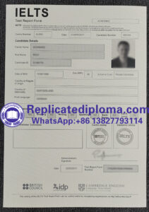 How to buy IELTS Test Report Form online? - replicatediploma.com