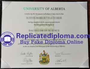 Buy University of Alberta degree certificate, UAlberta diploma ...