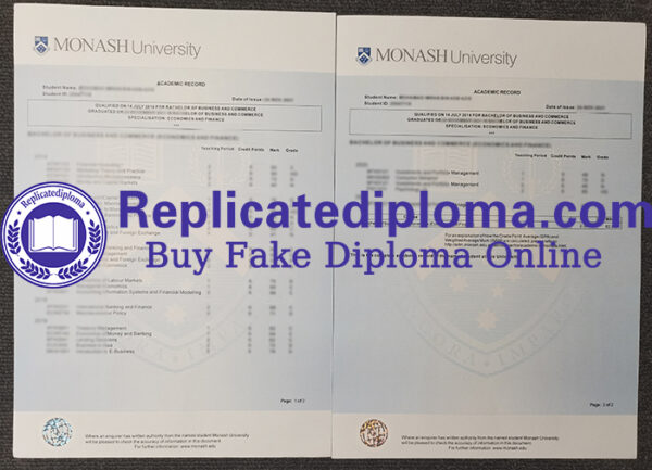 How much to buy Monash University transcript in Australia ... How much to buy Monash University transcript in Australia ...
