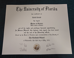 University of Florida diploma is a testament to academic excellence ...